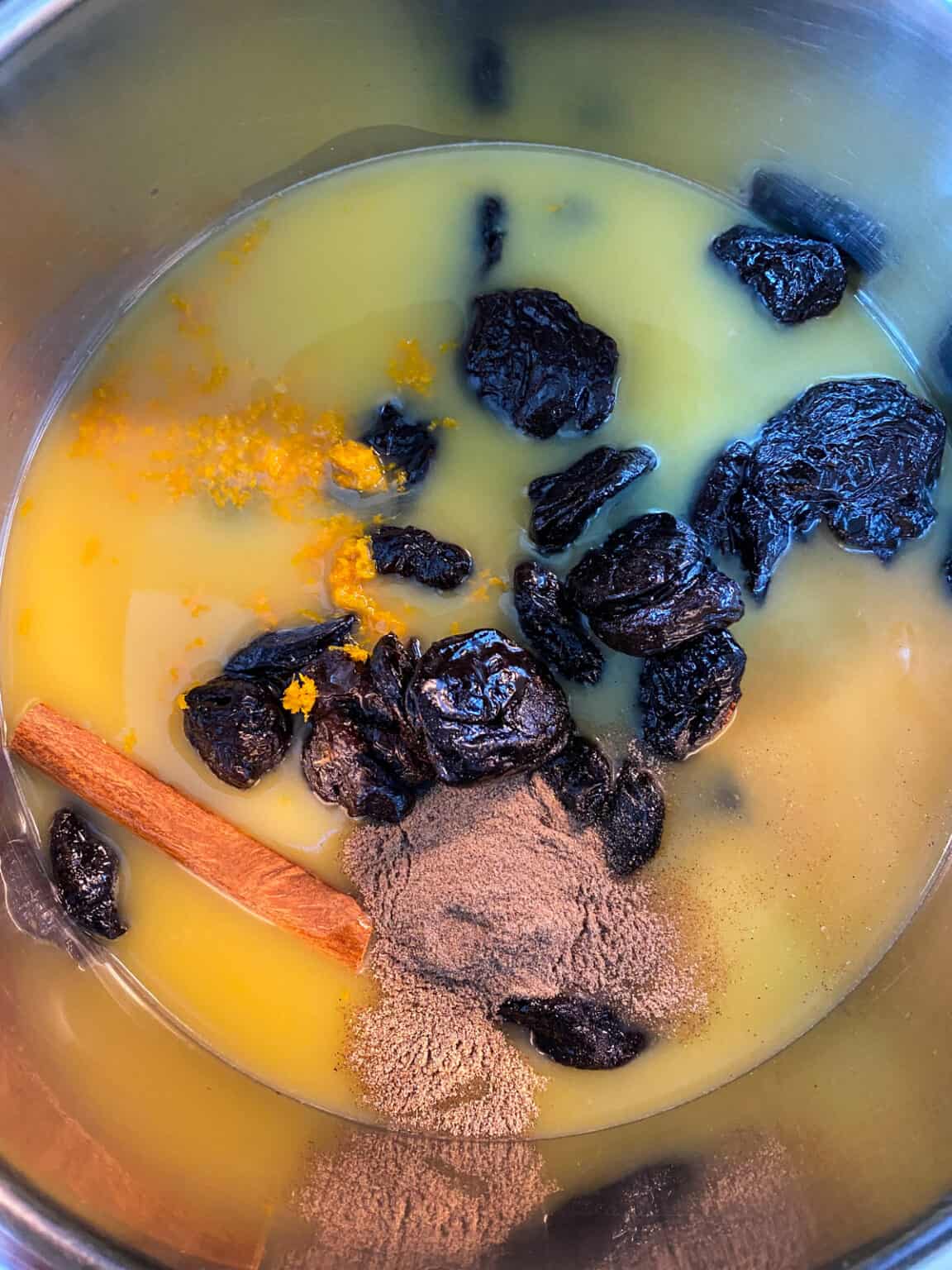 Prune Compote with Warm Spices - Being Nutritious