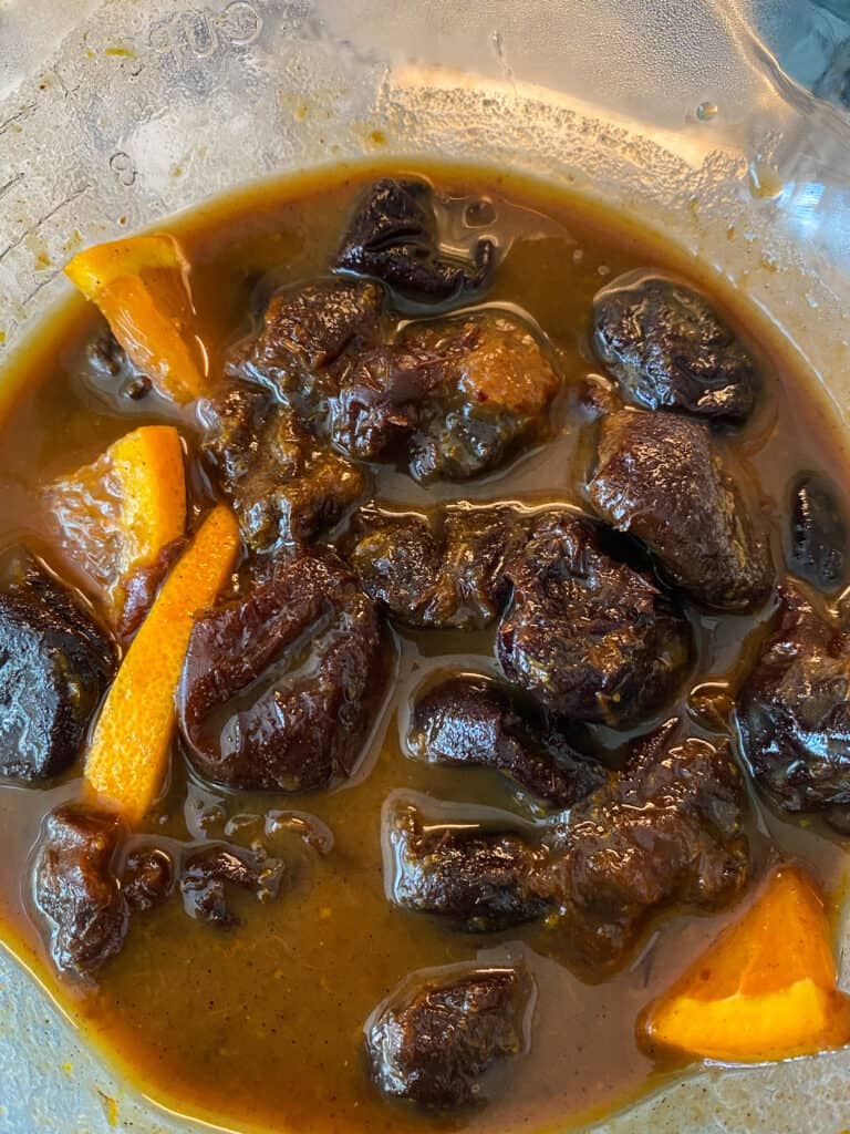 Prune Compote with Warm Spices - Being Nutritious