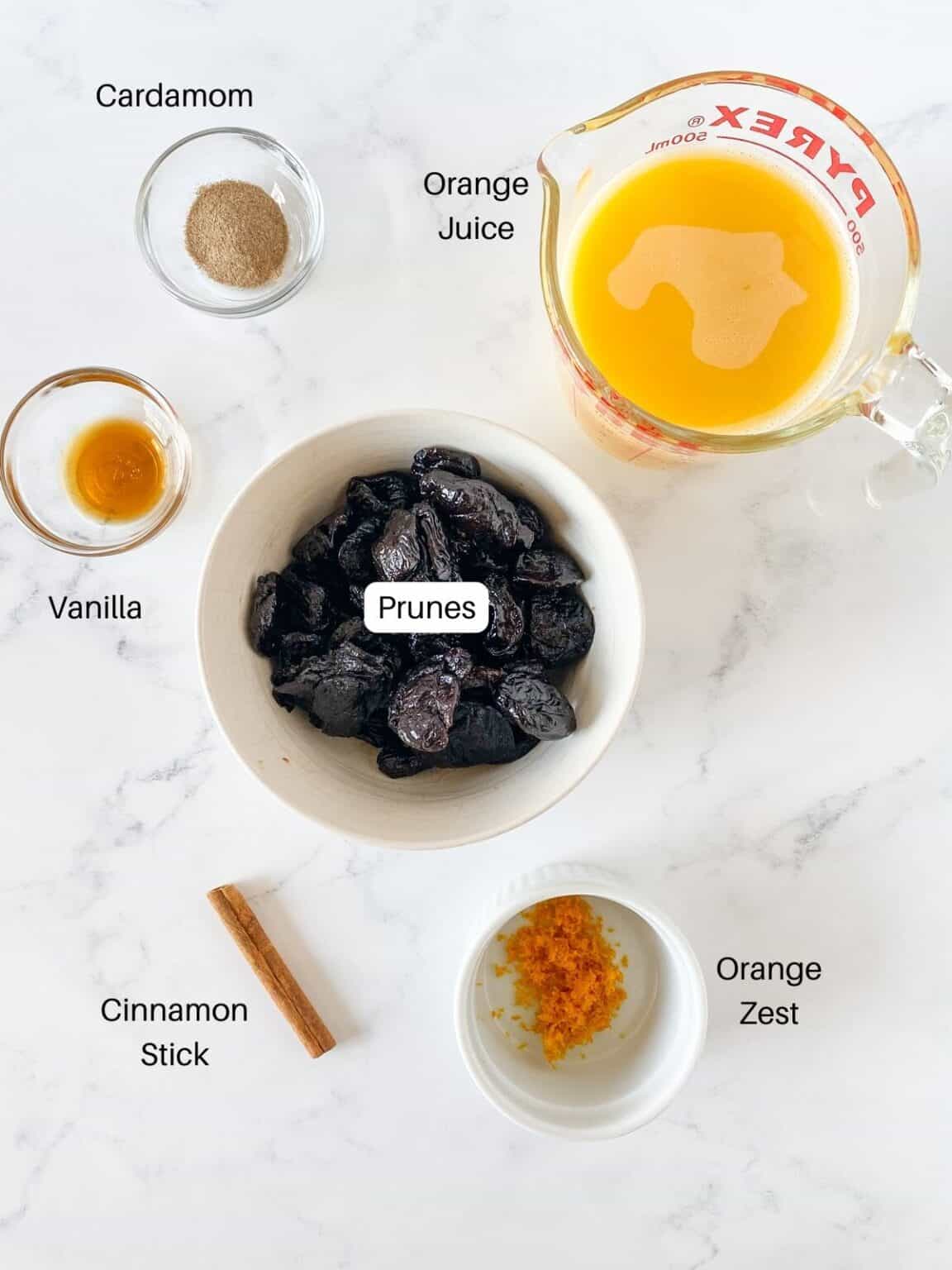 Prune Compote with Warm Spices - Being Nutritious